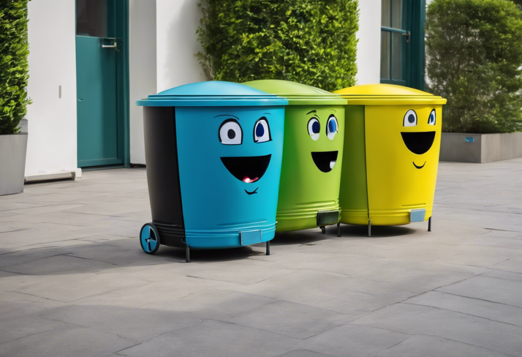 Ecopontos e copos de papel - Passos pequenos , mas amigos do planeta ...